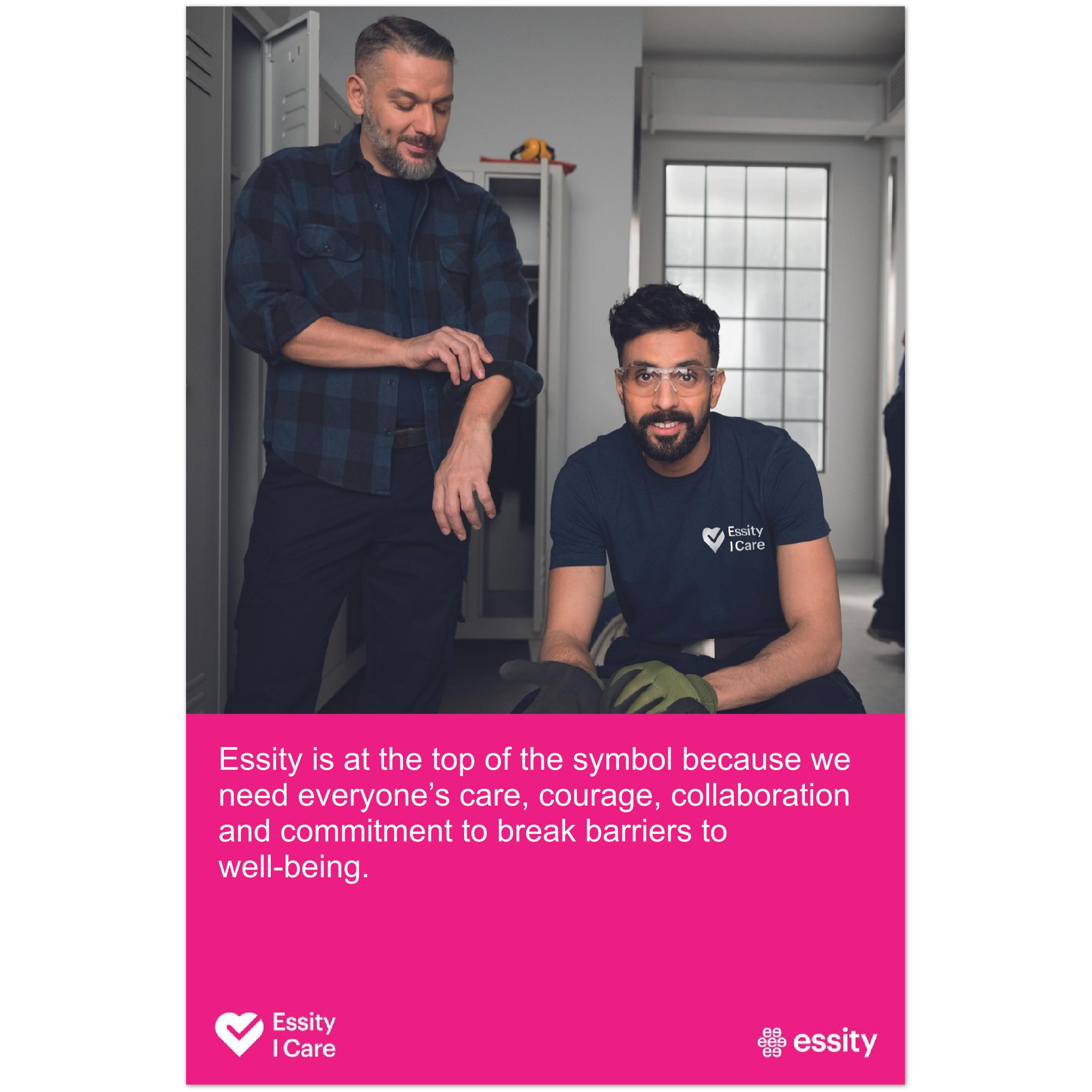 Personalized Poster - style 09 – Essity I Care