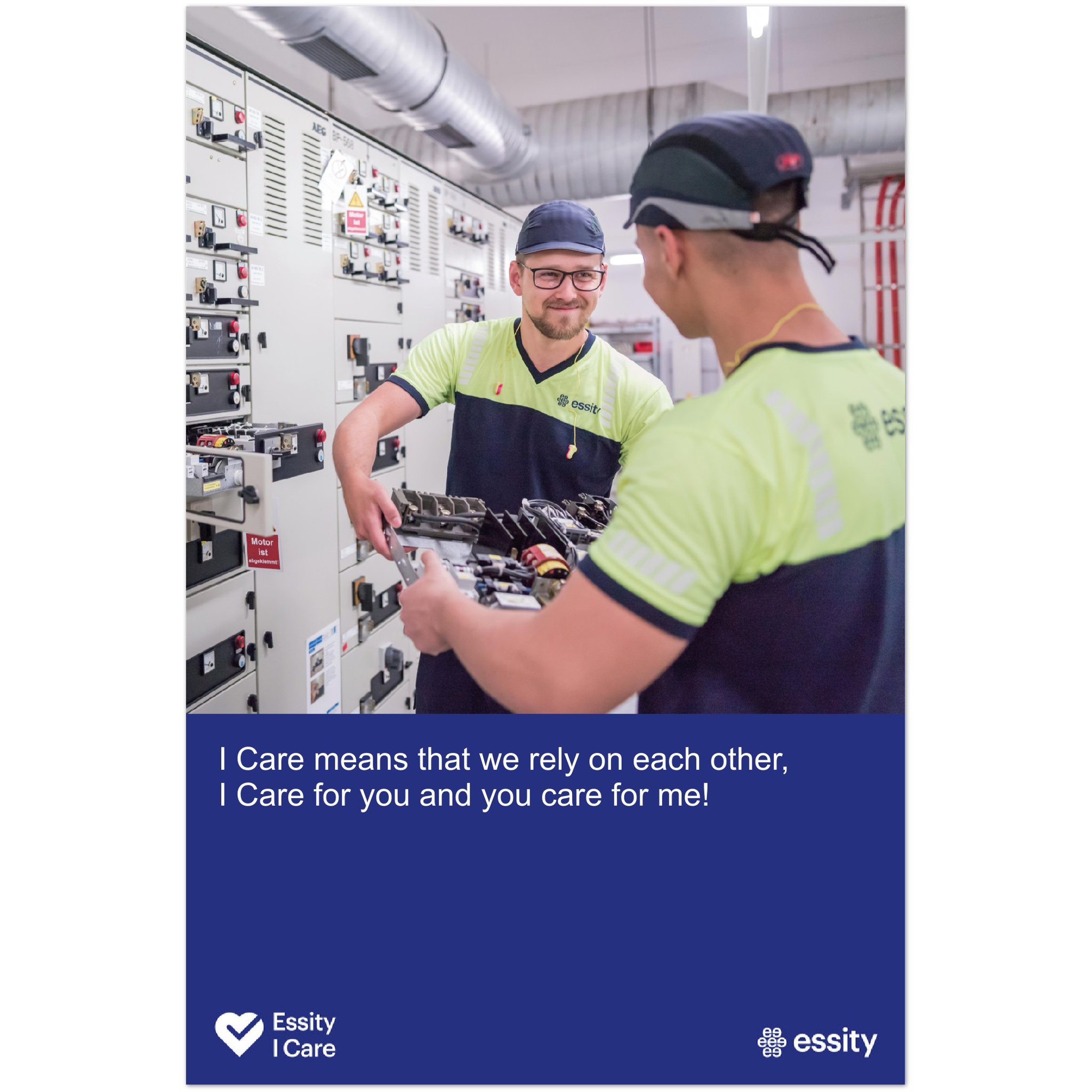 Personalized Poster - style 02 – Essity I Care